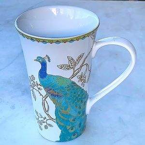 222 Fifth | Dining | 222 Fifth Peacock Garden Latte Tall Mug Cup ...